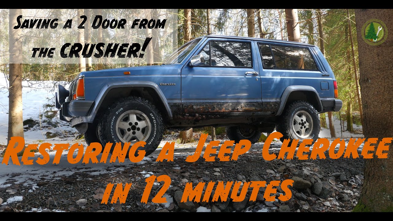 Restoring a Jeep Cherokee XJ in 12 minutes - YouTube