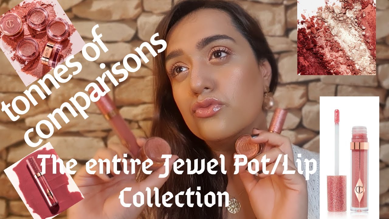NEW CHARLOTTE TILBURY JEWEL POTS & LIPS| WALK OF NO SHAME | PILLOW TALK ...