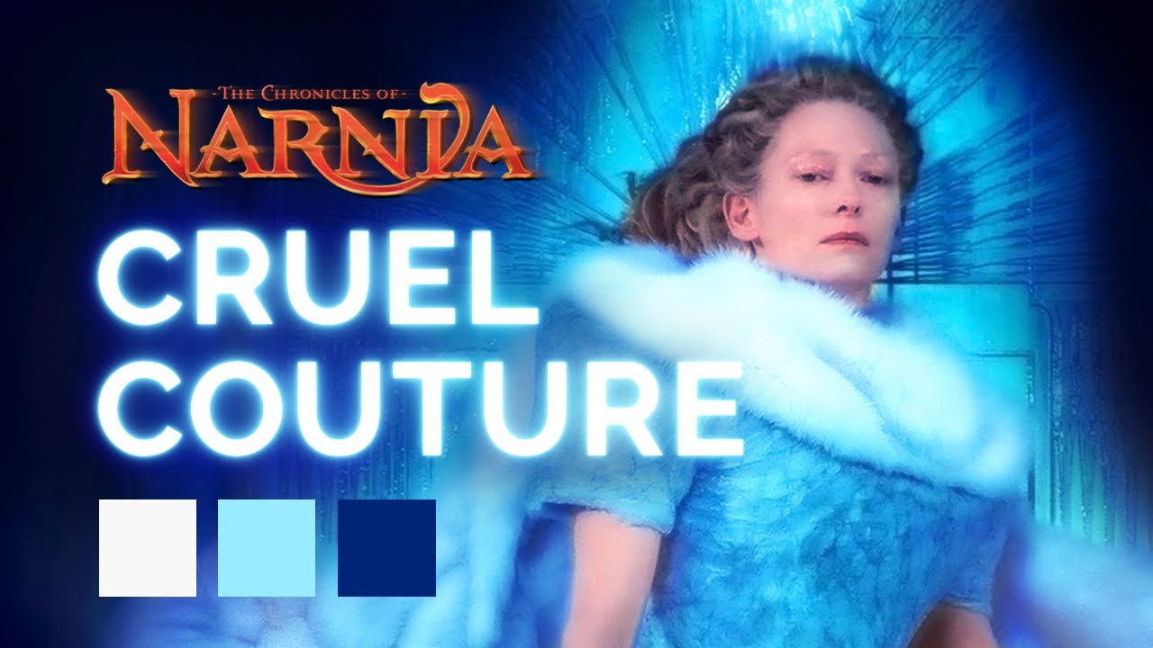 breaking down the wicked wardrobe of Narnia's ice queen - YouTube
