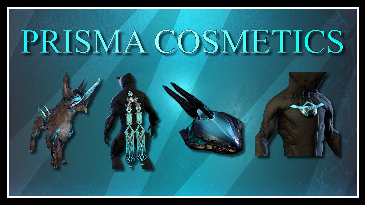 All Prisma Cosmetics - Armor Sets, Syandanas, Glyphs & MORE - Warframe ...