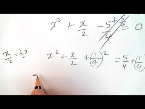 Completing the square IGCSE Ex 13 10 Q4b - YouTube