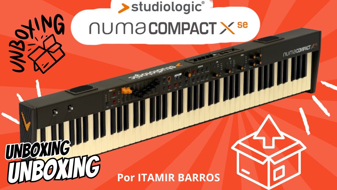 STUDIOLOGIC NUMA COMPACT X SE - UMBOXING - YouTube
