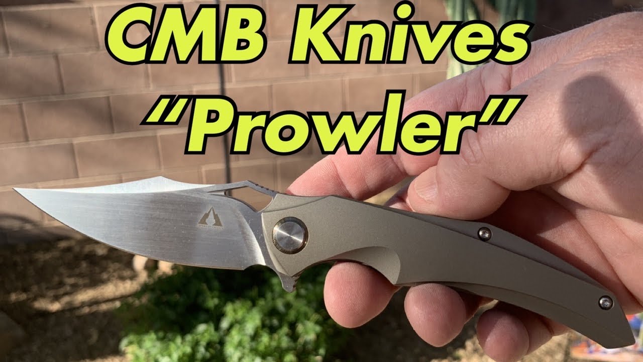 CMB Knives Prowler /includes disassembly/ Jelly Jerry design / a great ...