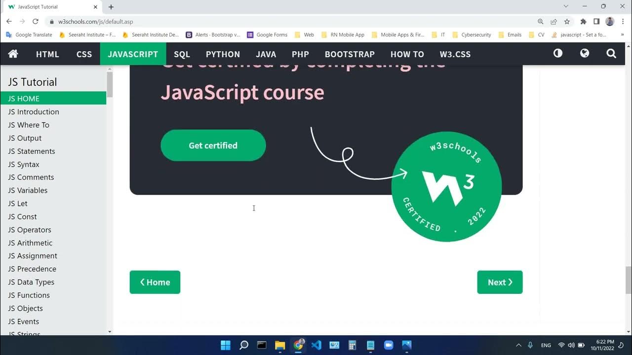 18 - Javascript Class 1 | Introduction | Output | Statements | Syntax | Muhammad Umair Ahmad ...