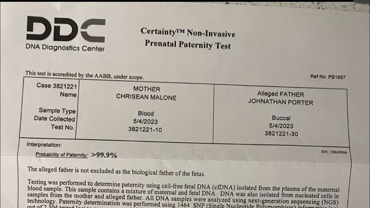Chrisean Out Here Posting Fake DNA Test‼️ Here’s proof……… #chriseanrock ...