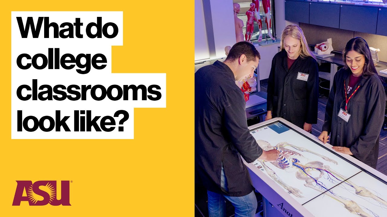 What does an ASU college classroom look like? | Arizona State University - YouTube
