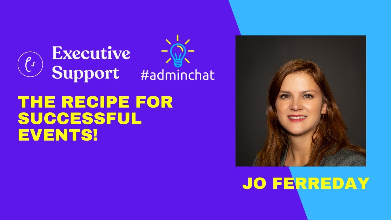 The Recipe for Successful Events! - Jo Ferreday of Sheer Edge # ...
