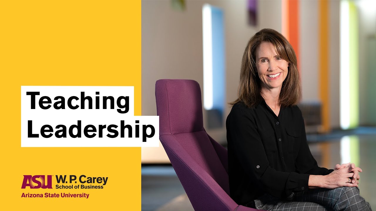 Teaching leadership in the MBA | ASU Executive Connections - YouTube