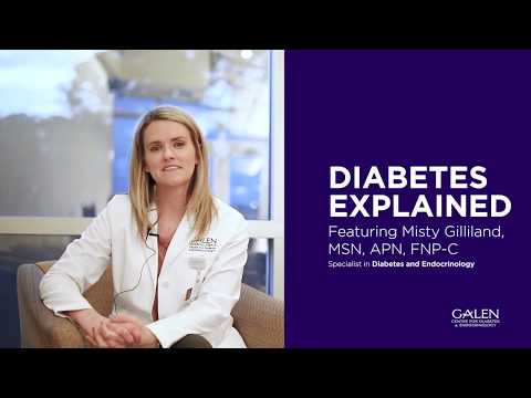 Misty Gilliland, MSN, APN, FNP-C​ Explains Diabetes