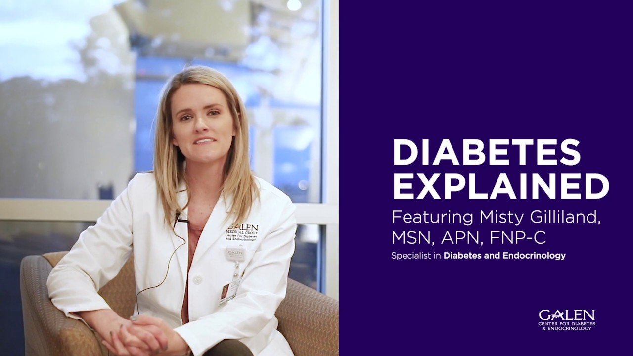 Misty Gilliland, MSN, APN, FNP-C Explains Diabetes - YouTube