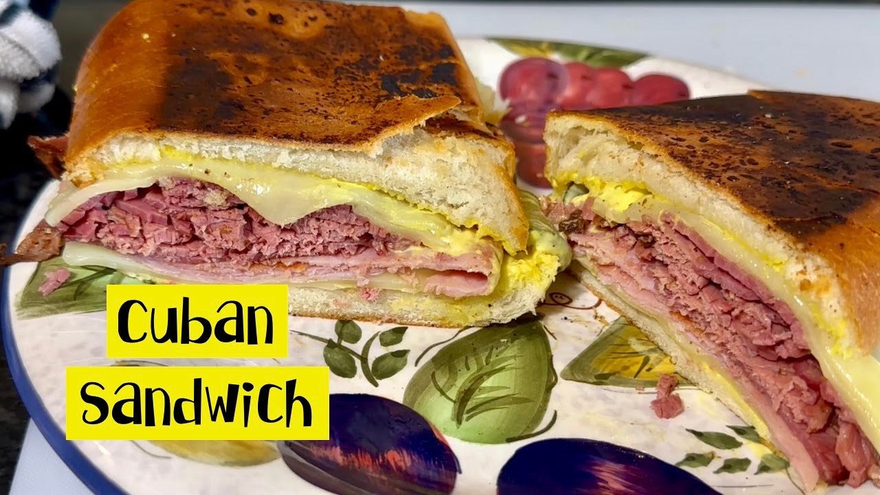 Cuban Sandwich - with Homemade Pan Cubano - YouTube