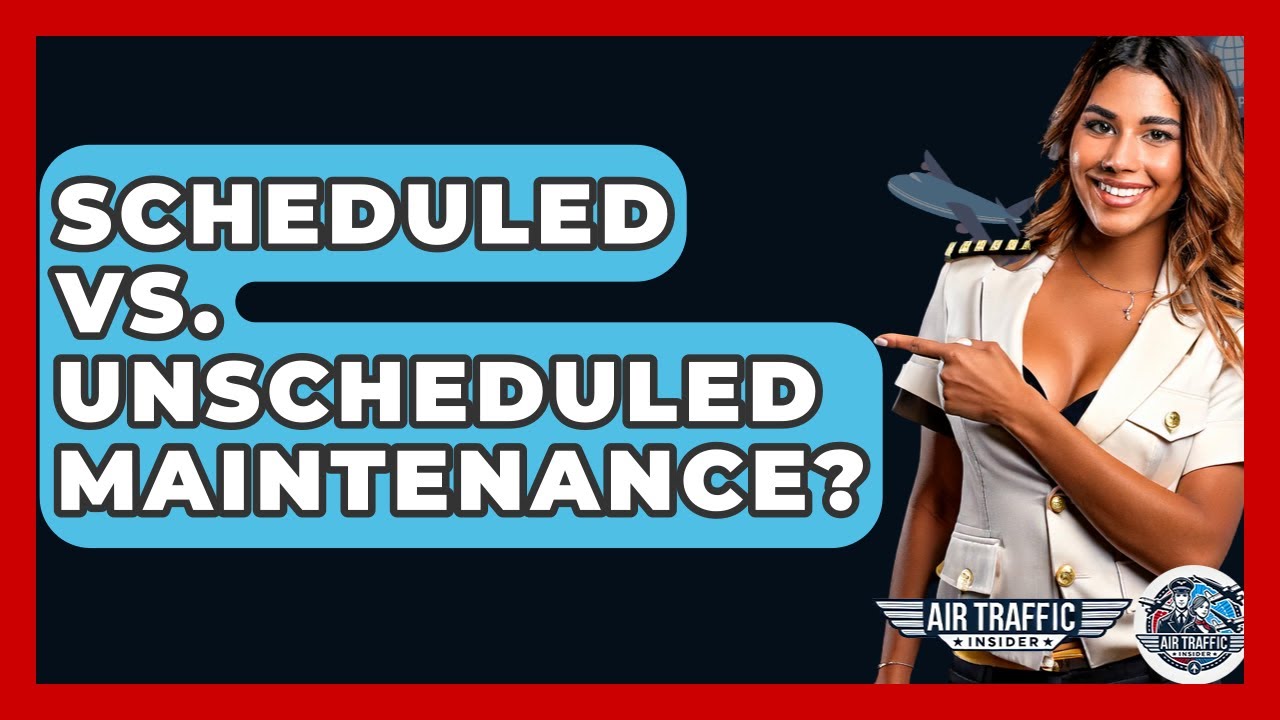 Scheduled Vs. Unscheduled Maintenance? - Air Traffic Insider - YouTube