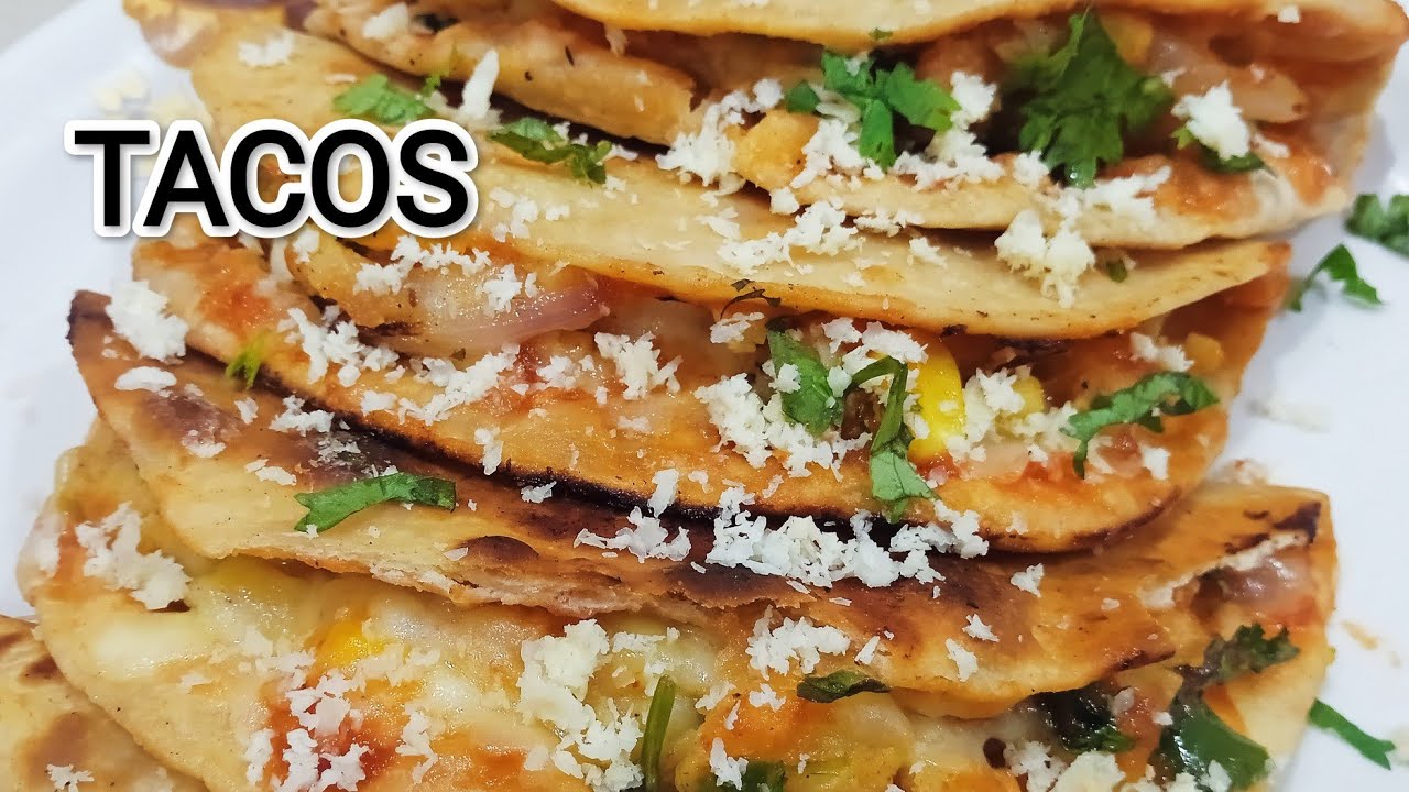 Tacos recipe | How to make tacos at home | घर पे बनायें इतने आसान से ...