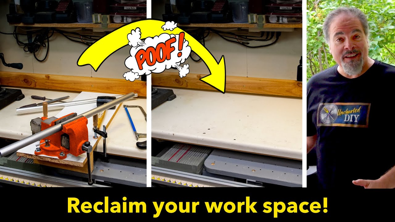 Install and Mount Vise and Benchtop Tools Without Taking Valuable ...