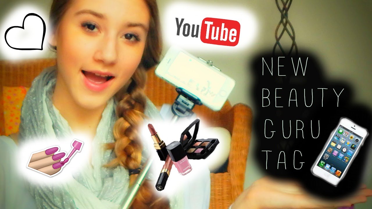 new beauty guru tag♡ - YouTube