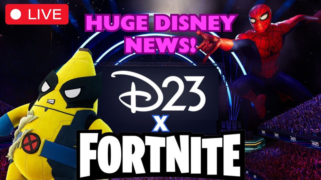 🔴#LIVE D23 FORTNITE HORIZONS: DISNEY EXPERIENCES SHOWCASE #D23 # ...