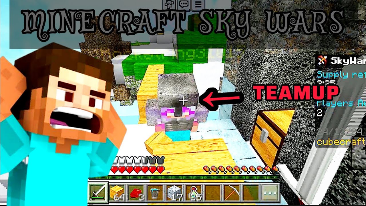 I teamup in Minecraft 😍 #youtube #minecraft - YouTube