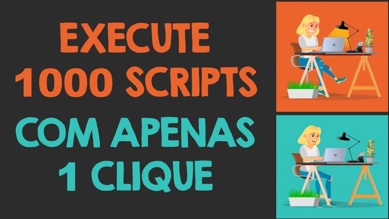 ECONOMIZE MILHARES de horas executando scripts - YouTube