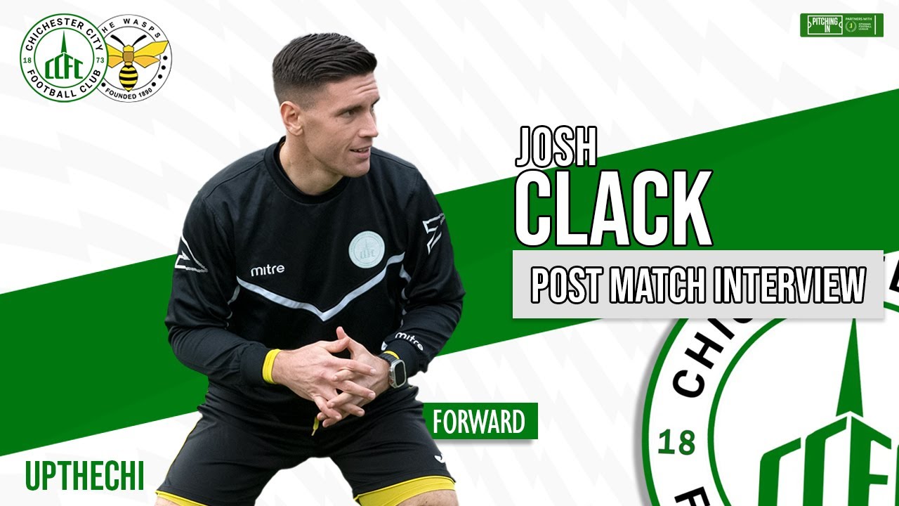 Josh Clack Post Match Interview | Chichester City v East Grinstead 03 ...