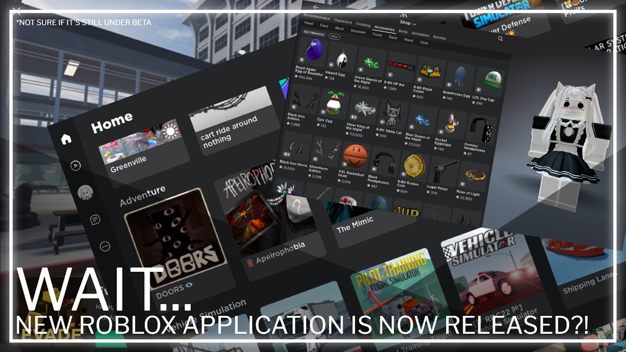 Roblox Beta App is finally released? - YouTube