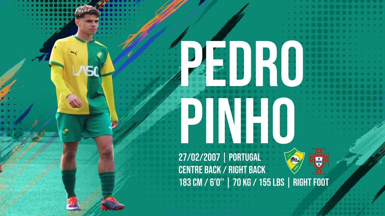 Pedro Pinho | Portuguese Centre Back & Right Back | 18 Years Old | CD ...