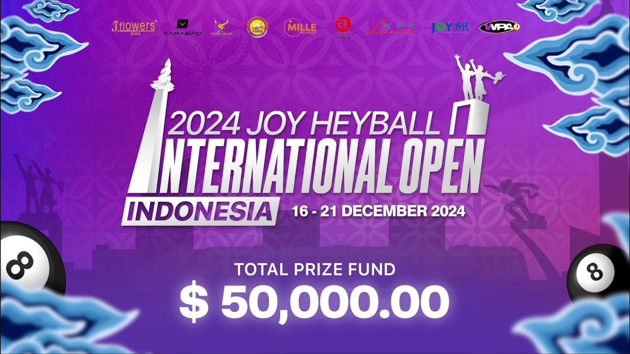 🔴 JOY HEYBALL INTERNATIONAL OPEN 2024 DAY 2 | ALBERT - CARABAO VS ROBBY ...