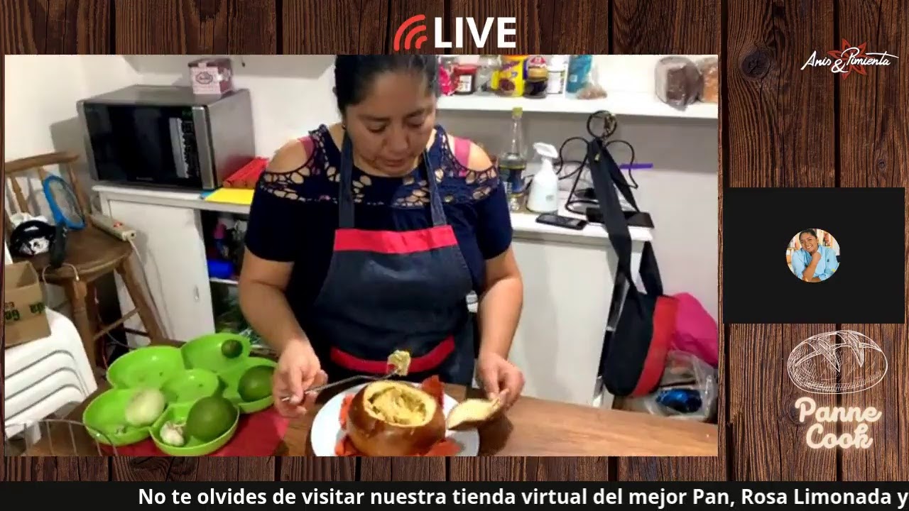 🔴 EN VIVO | Hoy preparamos Panne Cook - Anís & Pimienta - YouTube