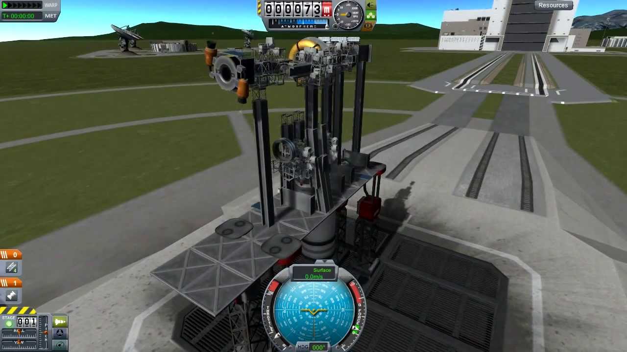 Kerbal Space Program (KSP) - A rocket reciprocating engine - YouTube