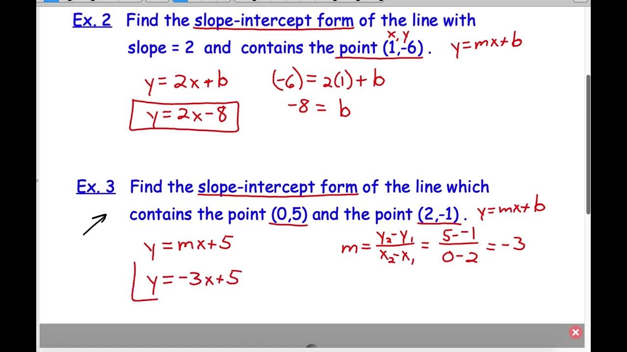 Precalc H - unit 1 day 01 linear equations part 1 - YouTube