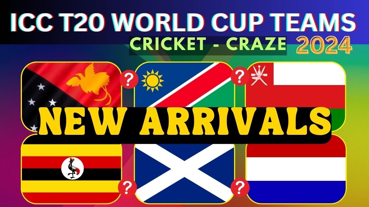 🌍 ICC T20 World Cup 2024: Revealing the Elite 20 Qualified Teams! 🏏💥 ...