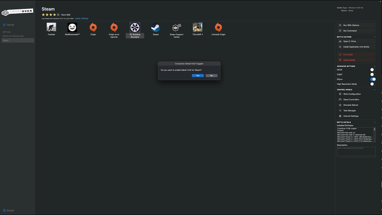 How to toggle Crossover Metal HUD easily! - YouTube