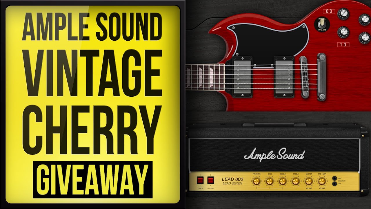 Ample Sound Vintage Cherry Demo and Giveaway! - YouTube