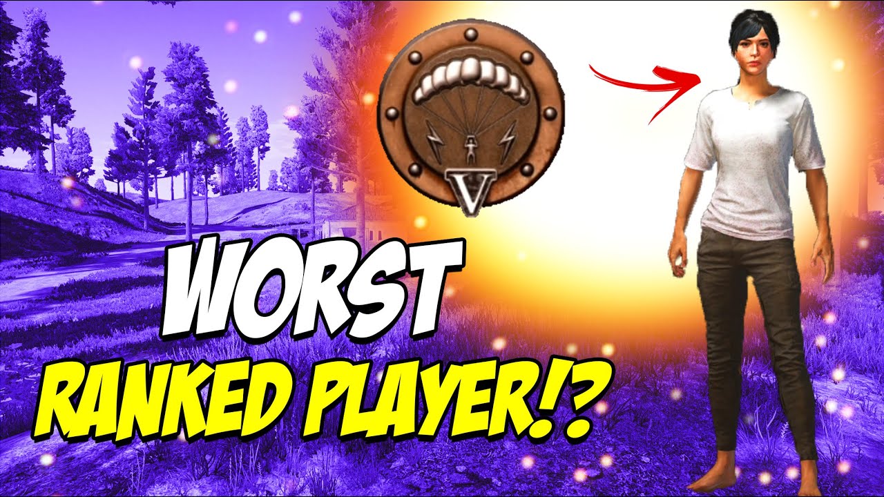 The WORST ranked player EVER!? Randoms to Masters challenge - YouTube