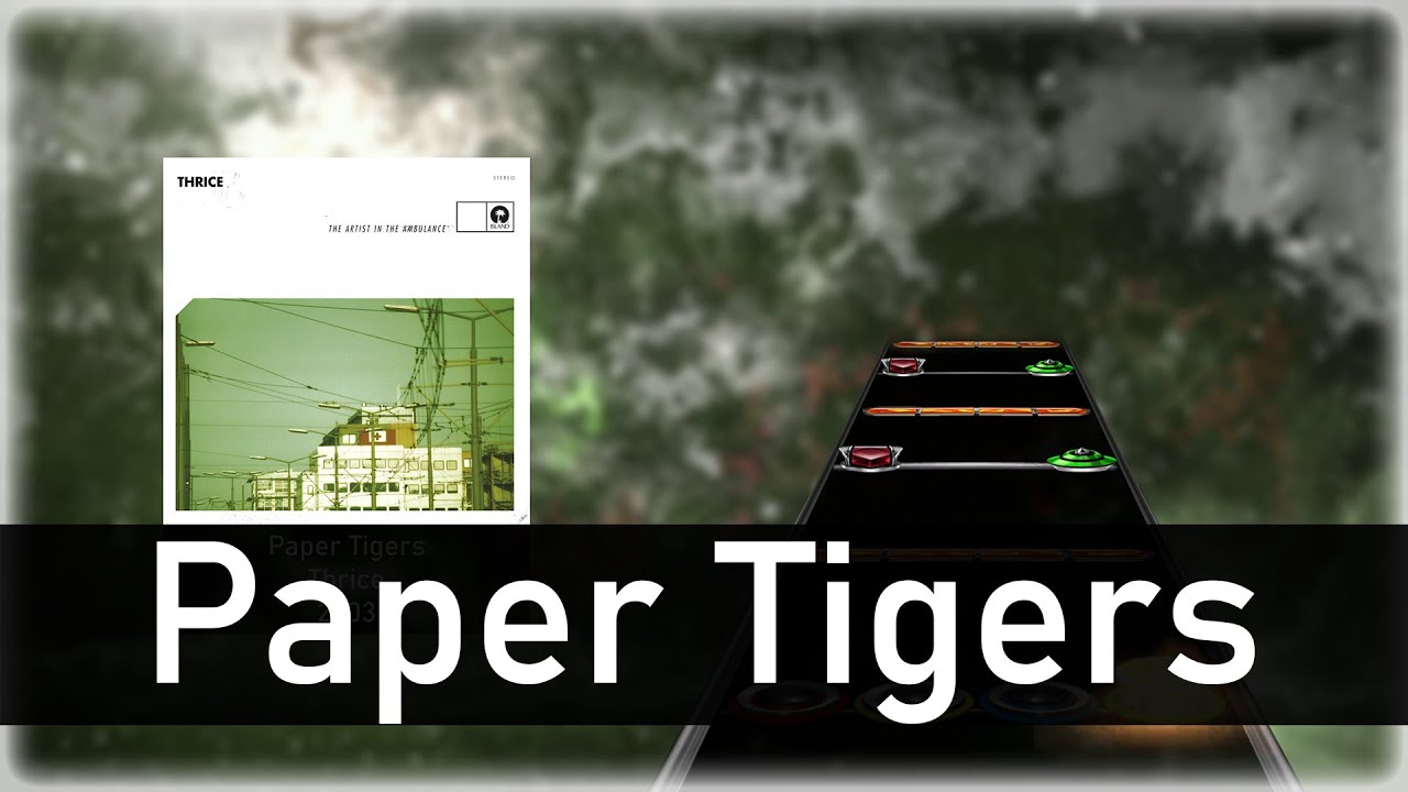 Thrice - Paper Tigers (Drum Chart) - YouTube