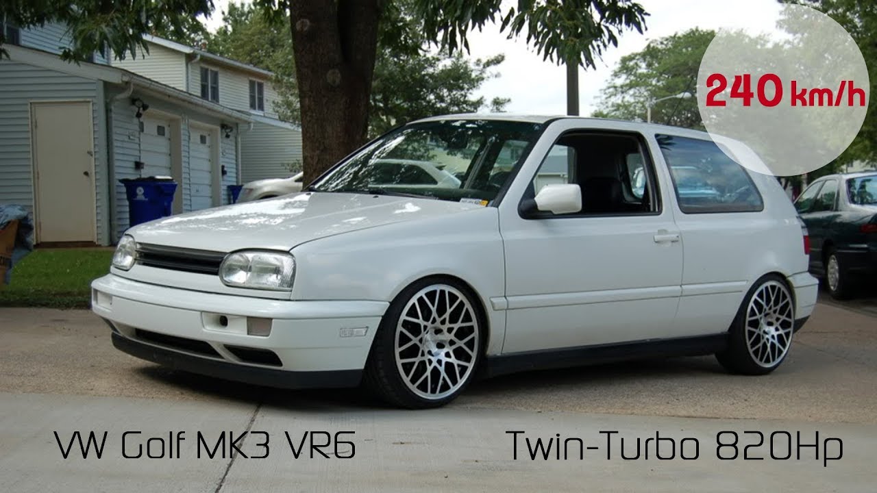 VW Golf MK3 Twin Turbo - YouTube
