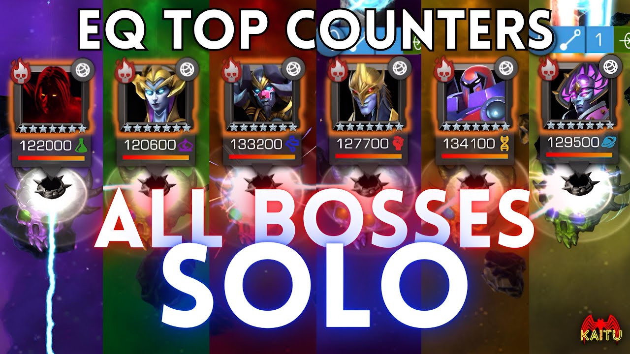 TOP COUNTERS FOR ALL BOSSES! Imperiosa & Onslaught! Elder Difficulty ...