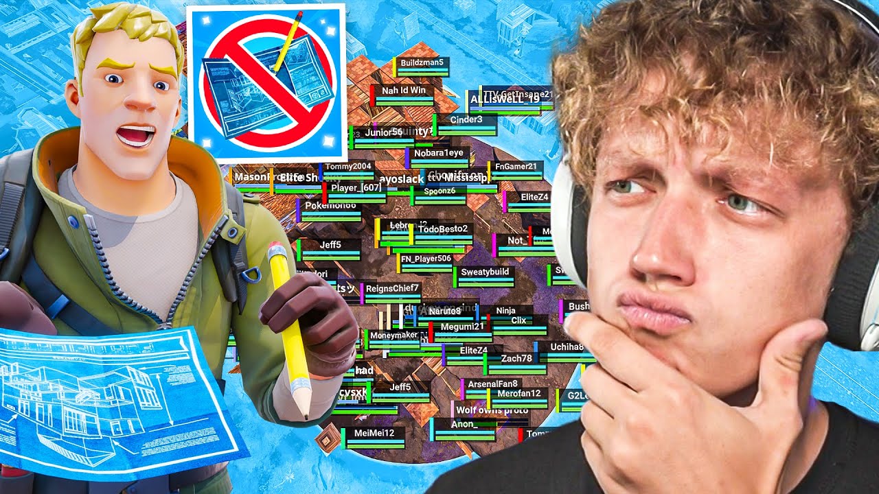 I Banned Editing In My Fortnite Tournament! - YouTube