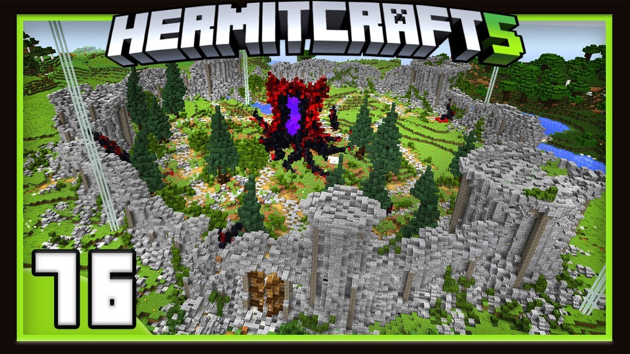 HermitCraft Season 5: Awesome Terraforming Design! (Minecraft 1.12 ...