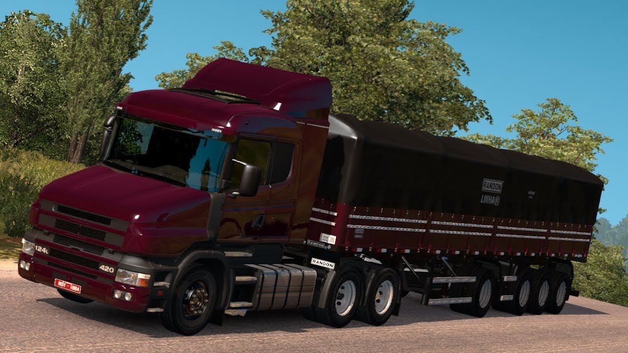 EURO TRUCK SIMULATOR 2 1.33 -DOWNLOAD SCANIA T & T4-BY:RJL - YouTube
