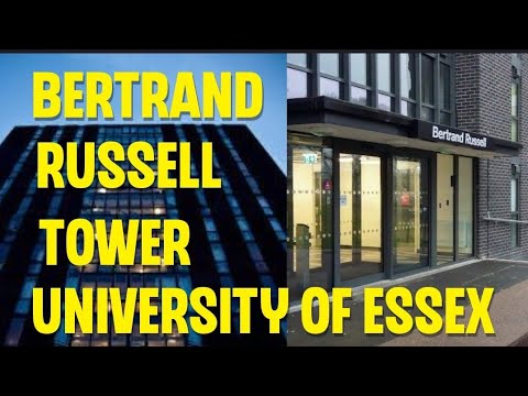 Bertrand Russell Tower University of Essex Accommodation Tour In UK 🇬🇧 ...