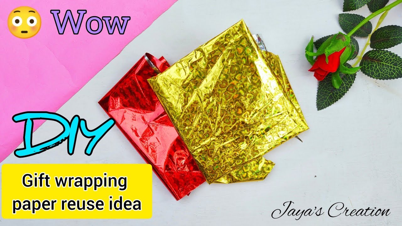 Gift Wrapping paper craft/Paper Craft/Wall hanging craft ideas/ Best ...