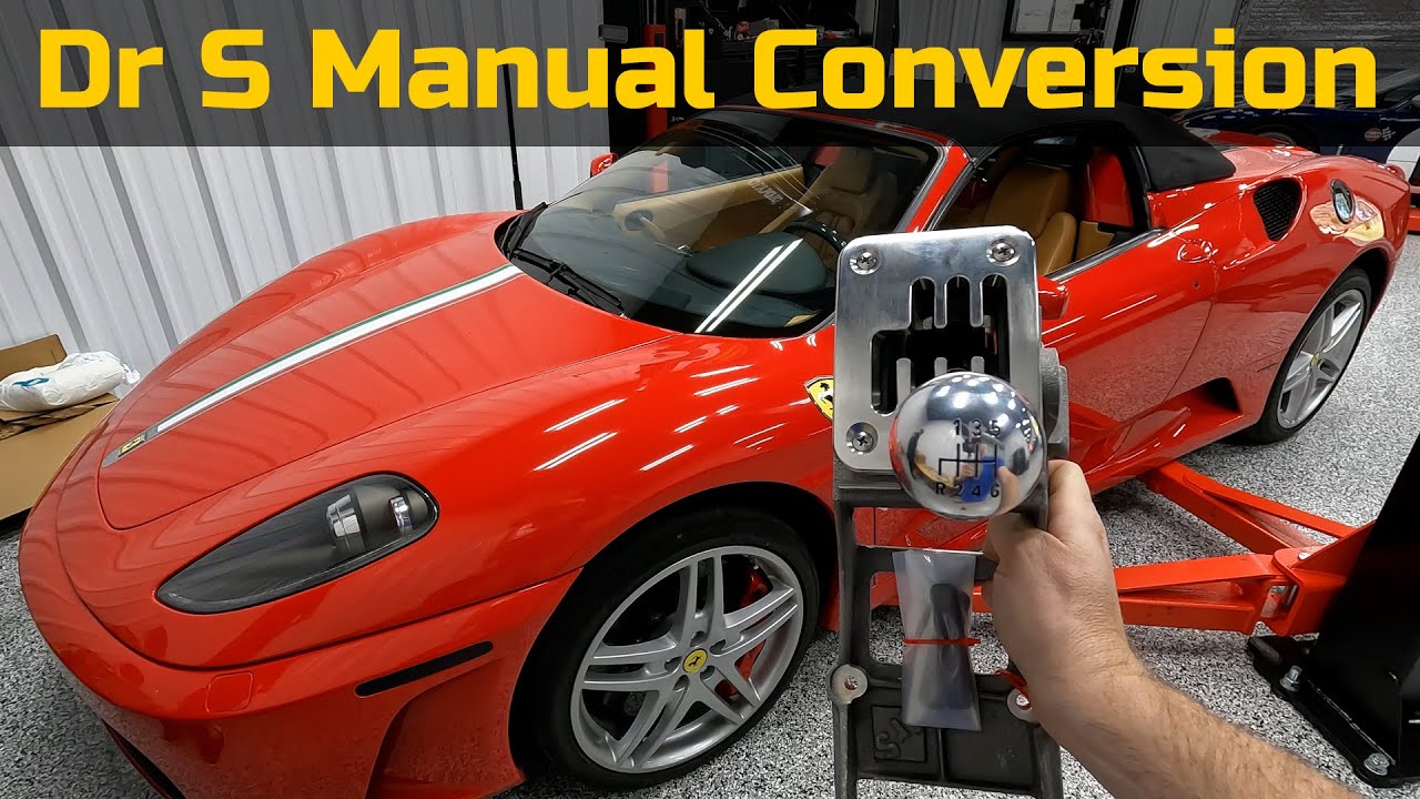 Ferrari F430 DIY Manual Conversion - Cambio Manuale (Dr S) Conversion ...