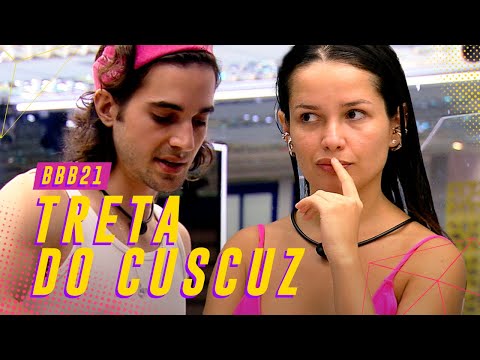 TRETA DO CUSCUZ: JULIETTE E FIUK DISCUTEM FEIO NA XEPA! 😱 | BIG BROTHER BRASIL 21