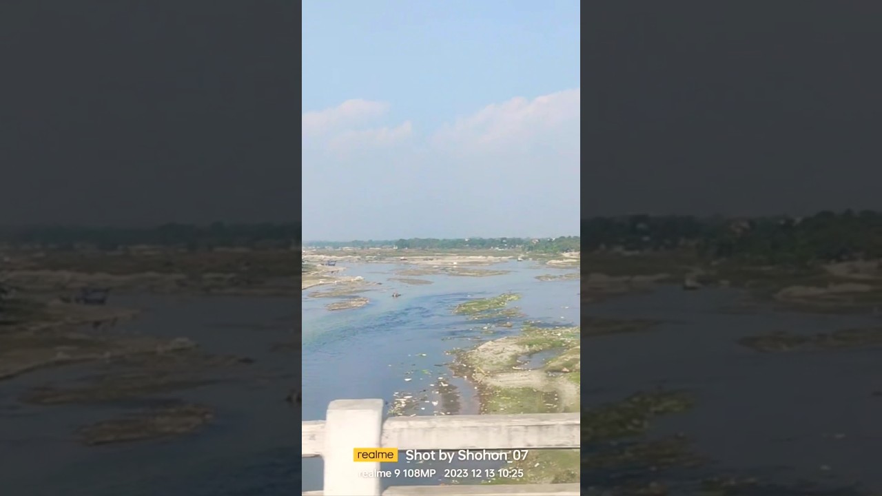 Mahananda River in Siliguri | #shorts #travel - YouTube