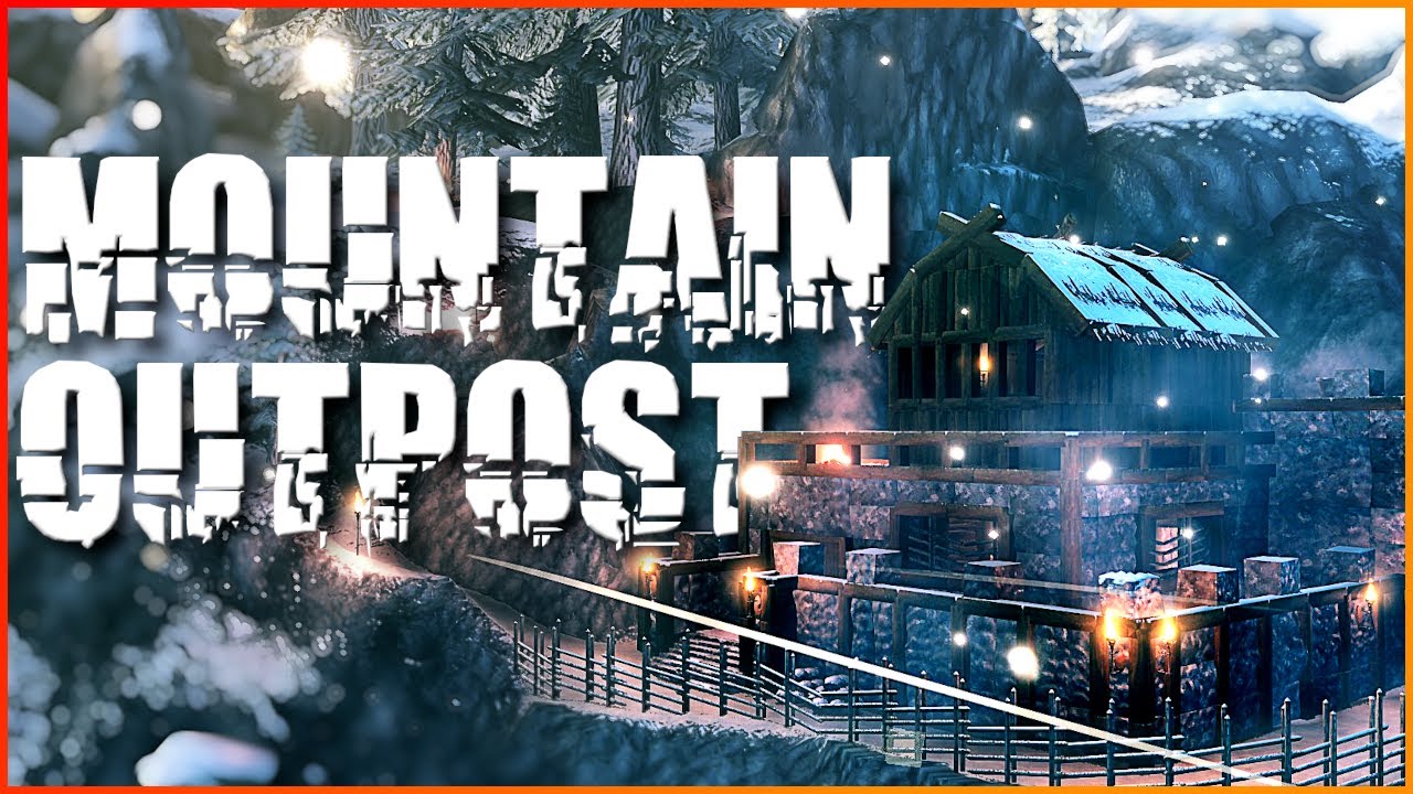 Valheim: How To Build A Mountain Outpost... - YouTube