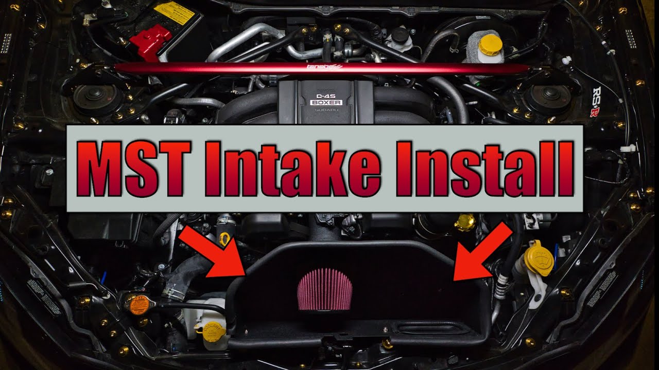 2022 Subaru BRZ / Toyota 86 MST Intake Install #mst - YouTube