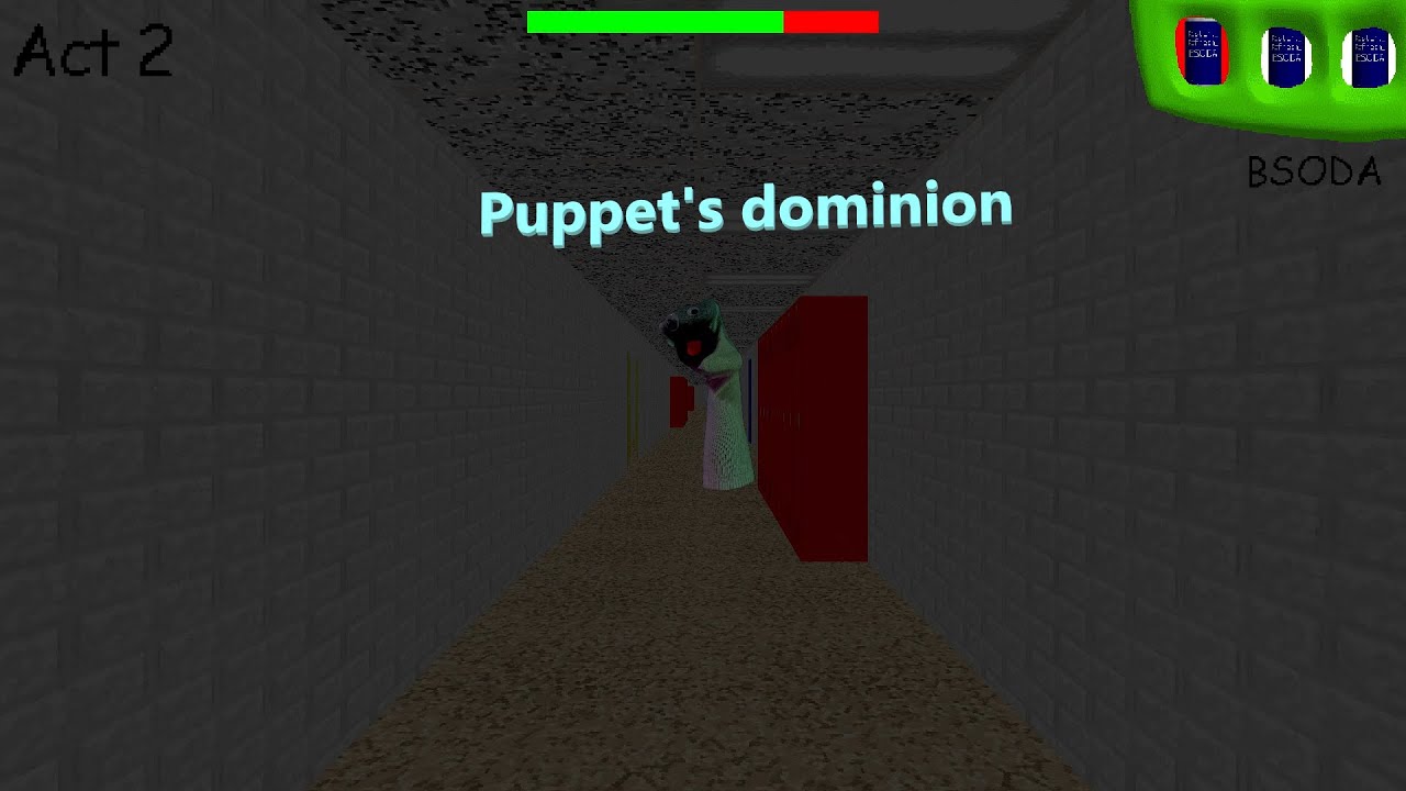 Puppet's dominion (baldi's basics mod) - YouTube