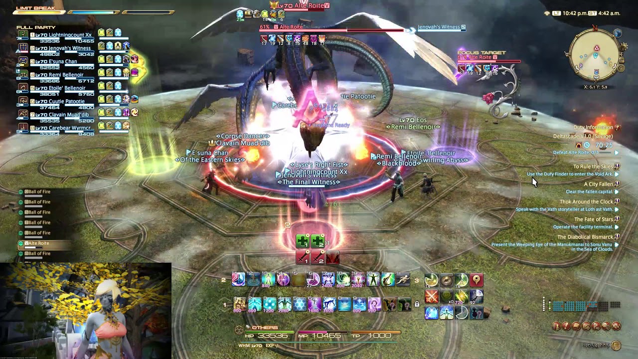 FFXIV Noir FC First Savage run - YouTube