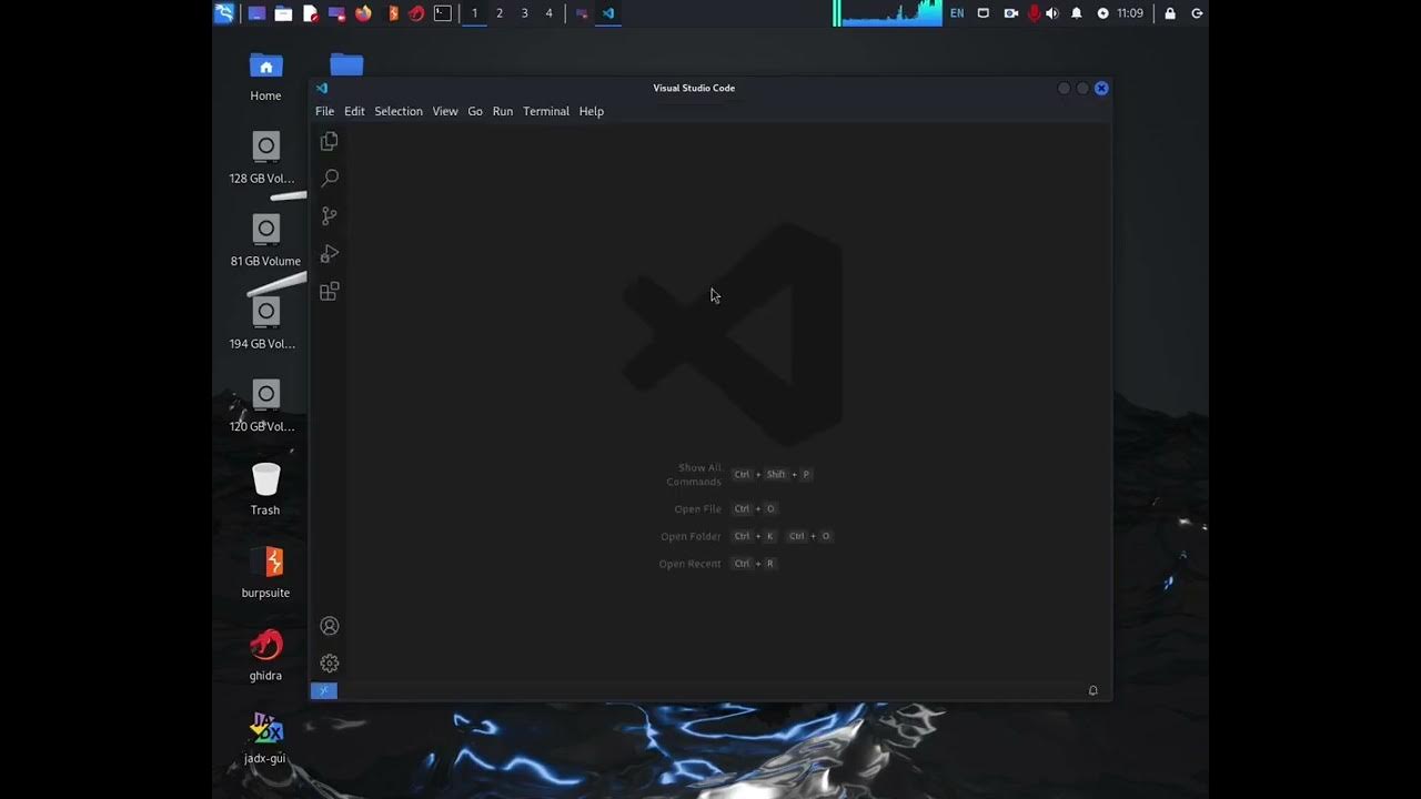 VScode installation on kali linux in one minute #coding #linux #python - YouTube