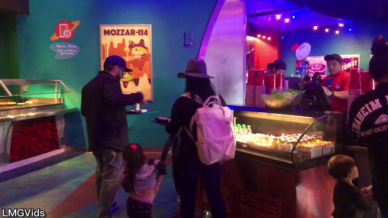 *New* Alien Pizza Planet Opens 2019 - Quick Tour | Disneyland | HD ...